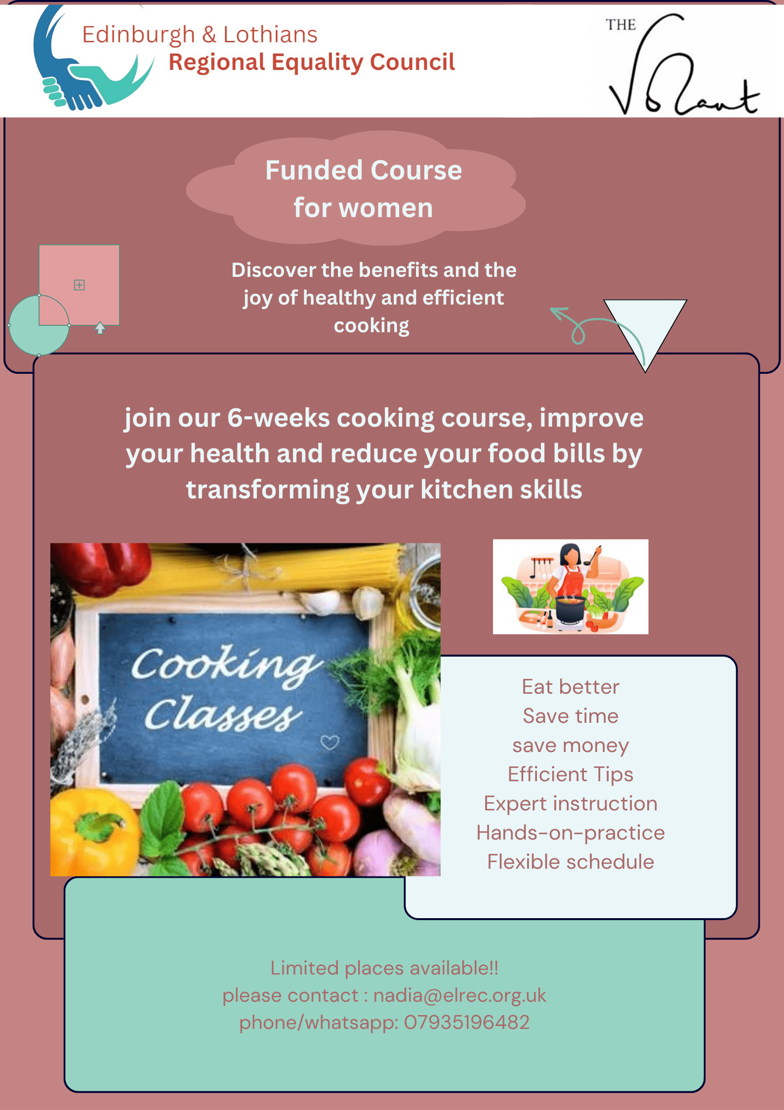 Efficient & Healthy Cooking Course - Edinburgh & Lothians Regional ...